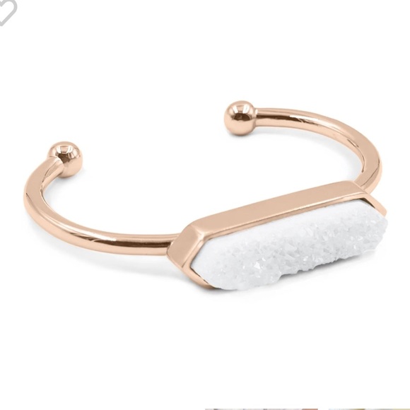 Kinsley Armelle | Jewelry | Kinsley Armelle Rose Gold Quartz Bracelet ...